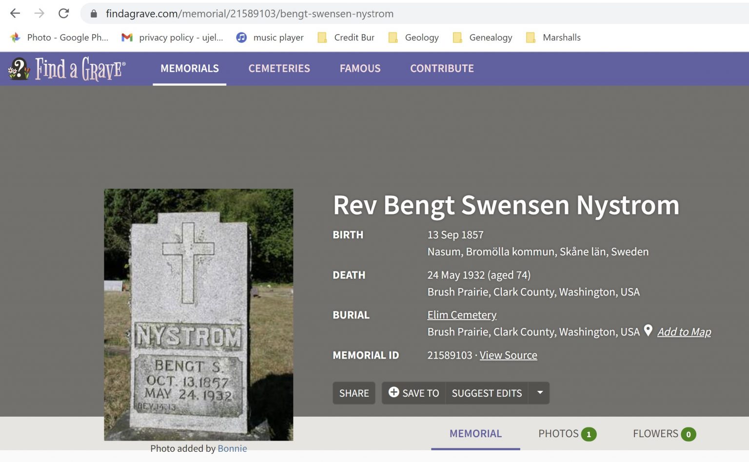 Who is Miss Ruth Nystrom of Arleta? – Swedish Roots in Oregon