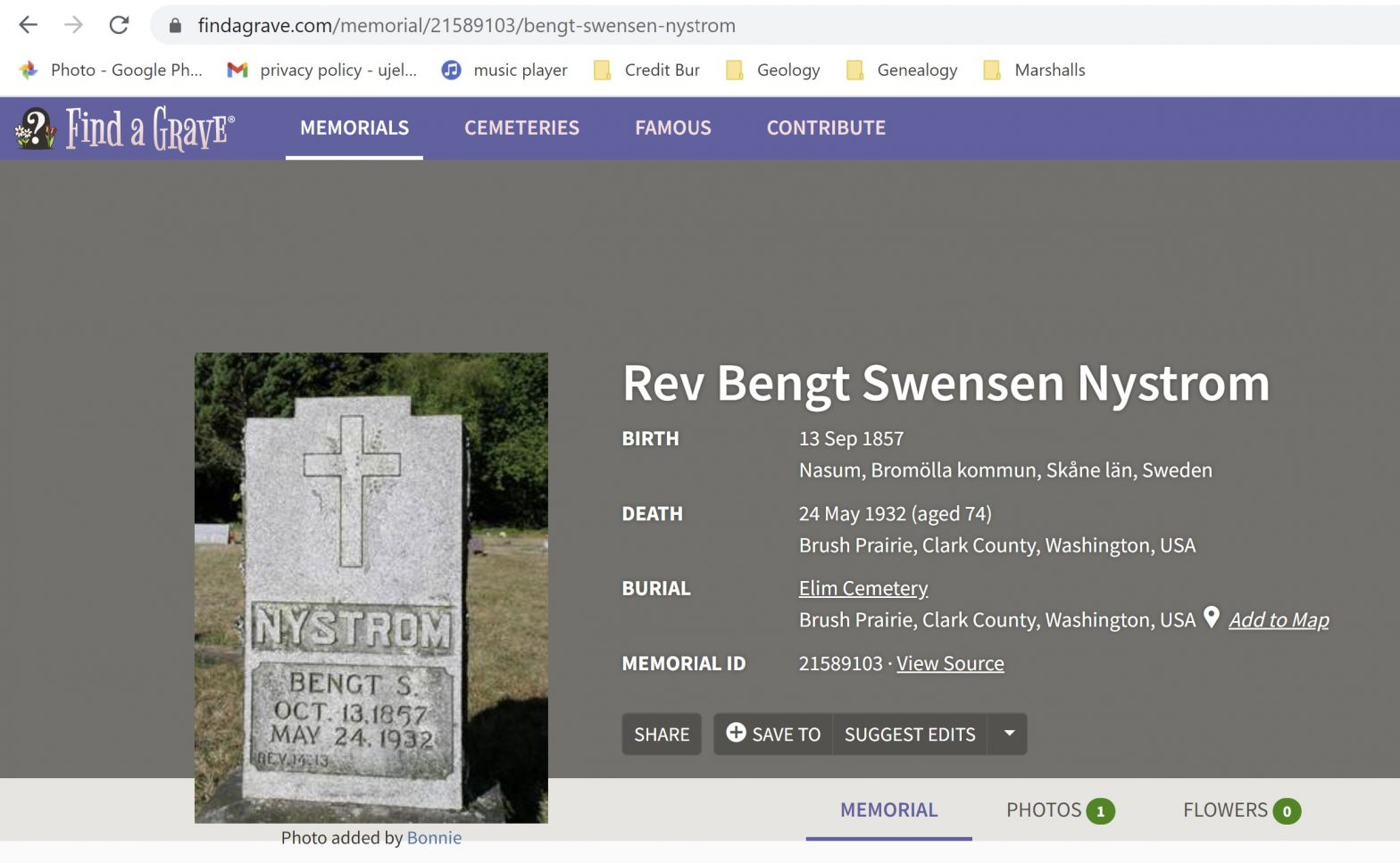 Who is Miss Ruth Nystrom of Arleta? – Swedish Roots in Oregon